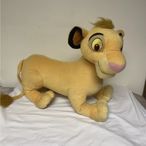 Hasbro | Toys | Disney Simba Lion King 202 Plush 20 Hasbro Jumbo Large ...